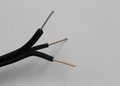 China Black Color Insulation PE CCS Outdoor Telephone Cable For Telephone Communication for sale