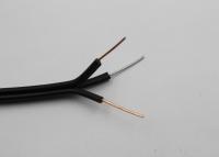 China Black Color Insulation PE CCS Outdoor Telephone Cable For Telephone Communication for sale