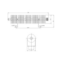 China 150 W Coaxial Fixed Attenuators 1 KW DC-18 GHz Connector N,TNC for sale