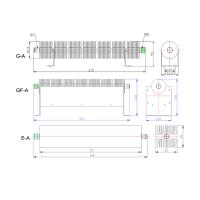 China 250 W Attenuators DC - 18 GHz Connector N TNC SMA Attenuator for sale