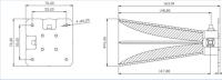 China RF Microwave 8-23 GHz Horizontal and Vertical Dual Linear Polarization Antenna for sale