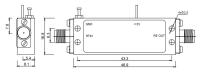 China 1.1 - 2.3 GHz S Band Power Amplifier P1dB 20 dBm RF Power Amplifier Module for sale