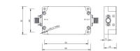 China 30 - 40 GHz Milimeter Wave Amplifers 26 W Ultra Low Noise Amplifier For medical equipment, aerospace for sale