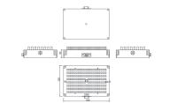 China 43-46 GHz Narrow Band LNA Psat 41W Low Noise Figure Amplifier For Millimeter-Wave Communication for sale