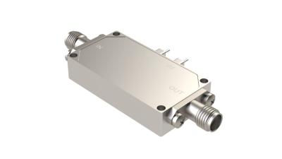 China 50 X 30 X 15 mm Wideband LNA 0.5 - 20 GHz P1dB 12 dBm RF Low Noise Audio Preamplifier for sale