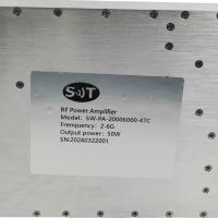 China 2-6GHz 50W 50Ω Silver S Band Amplifier Module RF Power Amplifier For Scientific Research for sale