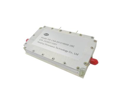 China 0.01~18GHz 80dB High Gain Low Noise Wideband Amplifier for Signal Reception and Transmission in Communication Systems for sale