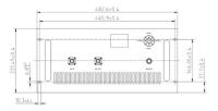 China High Efficiency and Linearity 2-6GHz 150W 52dB Ultra-Wideband Rackmount Power Amplifier for Test and Measurement for sale