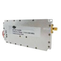 China 5.1GHz Frequency Band 50W High Power Output 5150-5300 MHz Jammer Module For Anti-Drone Systems for sale