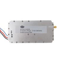 China 5.1GHz Frequency Band 50W High Power Output 5150-5300 MHz Jammer Module For Anti-Drone Systems for sale