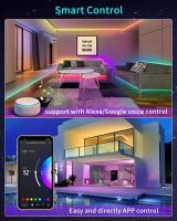 China Outdoor 12V RGB Waterproof Flexible LED Strip 5M Smart WiFi BLE Control for sale