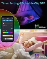 China DC5V Flexible RGB LED Strip Light Remote Control Wifi Smart Multi Color RGB LED for sale