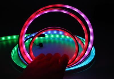 China Anti UV Smart LED Strip Lights WiFi BLE 2.4GHz Remote Color Changing 5W 25000H for sale