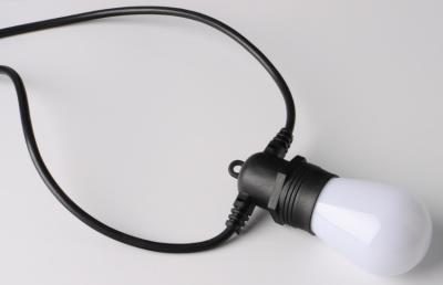 China Outdoor Weatherproof Flexible Led Light String Hanging Sockets Perfect Patio Lights for sale