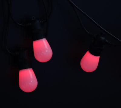 China 24Foot Outdoor Weatherproof Flexible Led Light String Hanging Sockets Perfect G40 for sale