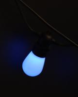 China Outdoor Waterproof LED Festoon String Lights 48ft RGB IP65 Patio Bistro Party Decoration for sale