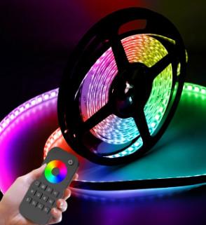 China Smart IP65 RGBW Flexible LED Strip 16M Colors WiFi Voice App Control 2.4GHz for sale