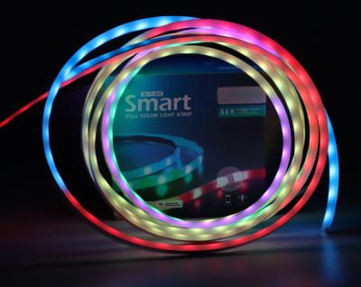 China RGBIC LED Strip Light 33ft 24V WiFi APP Control SMD 5050 Smart Home Decorative for sale