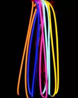 China Flexible LED Neon Strip Light IP67 15W DC24V 360° Beam Silicone Rope Light 5V 12V for sale