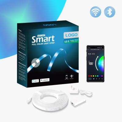 China 20W Extendable Led Strip Lights Smart Full Color 2m 10m for sale