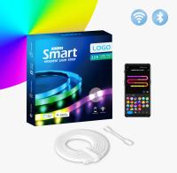China WiFi BLE Smart Neon Flex LED Strip Light 1M Extendable IP20 24V for sale
