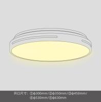 China 1800lm Ultra Slim Smart LED Panel Light RF CE EU Adjustable Remote Wireless Control for sale