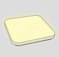 China Home Commercial 2x2 LED Square Panel Light Infrared Remote Control 24W for sale