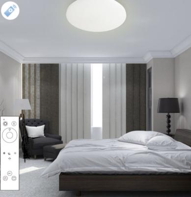 China Infrared Smart LED Panel Light 24W Remote Control Ceiling Light CE EU Standard for sale