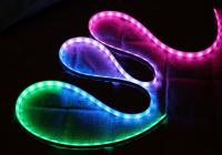 China RF IP20 Flexible Rgb Led Strip Lights Kit 5m Remote 30W for sale