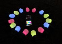 China FCC Dream Colour RGB LED Strip Lights 25W IP65 Outdoor Christmas String Lights for sale