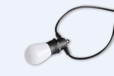 China Smart RGBW Patio String Lights 50ft IP65 Waterproof WiFi Bluetooth Music Sync for sale