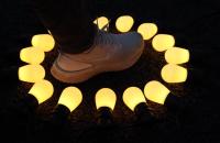 China RGB Globe LED Cafe String Lights Remote Control IP65 25W FCC ROSH for sale