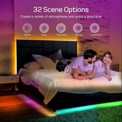 China 24 Volt Waterproof LED Tape Light Flexible RGB Low Voltage 5m for sale