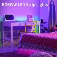 China Smart RGB LED Corner Floor Lamp Voice Control Ambient Mood Light 1450mm Height for sale