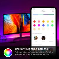 China 5m Smart RGB LED Strip Light WiFi 24V 30W 2200lm 4000K Flexible Remote Control for sale
