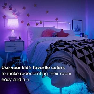China Smart WiFi RGB LED Strip Lights 2m DC24V 20W Indoor Flexible Tape Light for sale