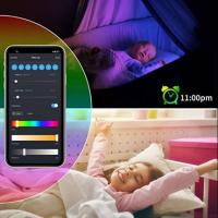 China RF IP20 Flexible Rgb Led Strip Lights Kit 5m Remote 30W for sale
