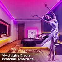 China RGB Phone Controlled LED Strips Bluetooth LED Flexible Tape Light 6m for sale