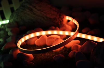China RGB Dimming Waterproof LED Rope Lights Google Home Led Strip Extendable 10m for sale