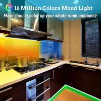 China RGB LED Strip Light IP65 3m Smart USB 16 Million Color Wi-Fi BLE 5W 360° Beam Angle for sale