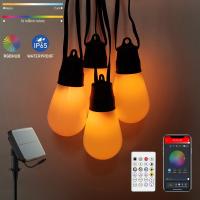 China IP65 RGB Outdoor Bulb String Lights 25W Weatherproof Commercial Hanging Lights for sale