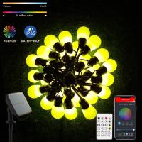 China IP65 RGB Outdoor Bulb String Lights 25W Weatherproof Commercial Hanging Lights for sale