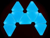 China Triangle Smart RGB LED Night Light Panel Wall Lamp 176x153mm AC100-240V for sale