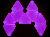 China Intelligent Indoor LED Panel Light Splicing Modular LED Hexagon Wall Lights 240V for sale