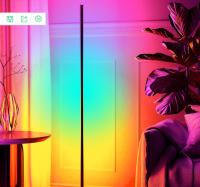 China Remote Control Smart LED Floor Lamp Rgb Changing Color Led Corner Light for sale
