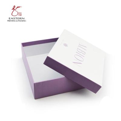 China Custom 30x20 Printed Cardboard Boxes Purple Sneakers Shoe Packaging Boxes for sale