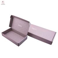 China Folding Box Packing Material Corrugated Cardboard Shipping Boxes with Customer s Logo for sale