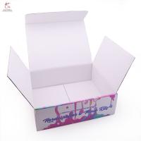China Custom Printed Green Corrugated Mailing Boxes 200 GSM Custom Size for sale
