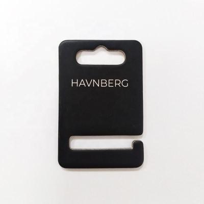 China Custom Cardboard Hangers for Boutique Shops Eco-Friendly 3mm Thick FSC Certified for sale