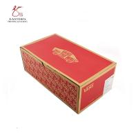 China Custom Corrugated Shoe Boxes with Foldable Lid Closure Eco-friendly for sale